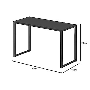 SHW Home Office 32-Inch Computer Desk, Black