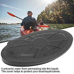 Teror Deck Hatch Cover,Waterproof Round Hatch Cover Plastic Deck Inspection Plate for Marine Boat Kayak Canoe
