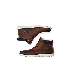 JACK & JONES Men's Chukka Boots, Brown Brandy Brown Brandy Brown, 10