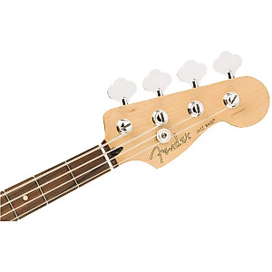 Fender Player Jazz Bass, Silver, Pau Ferro Fingerboard