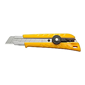 OLFA 5003 L-1 18mm Ratchet-Lock Heavy-Duty Utility Knife (3)