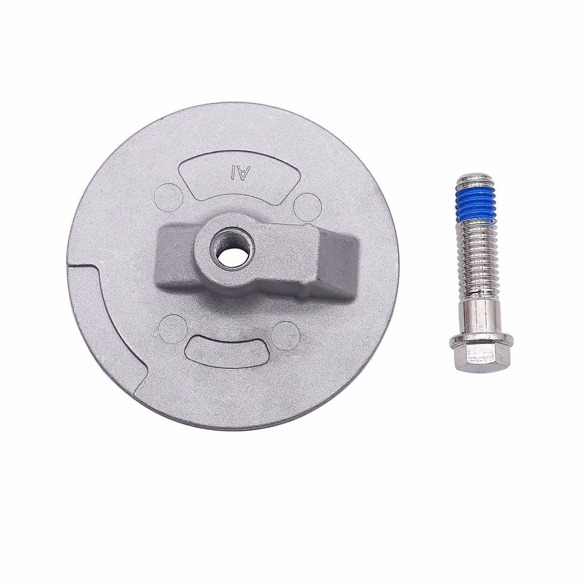 Aluminum Anode Plate Kit 76214Q5 97-76214Q5 Compatible with Mercury/Mariner 35 hp-300 hp outboards,Force 90 and 100 hp outboards