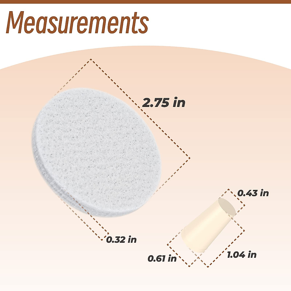 20Pcs Reusable Cold Brew Coffee Filters & Stoppers Replacement Compatible with Toddy Cold Brew System (Include 8Pcs Coffee Filters & 12Pcs Rubber Stoppers)