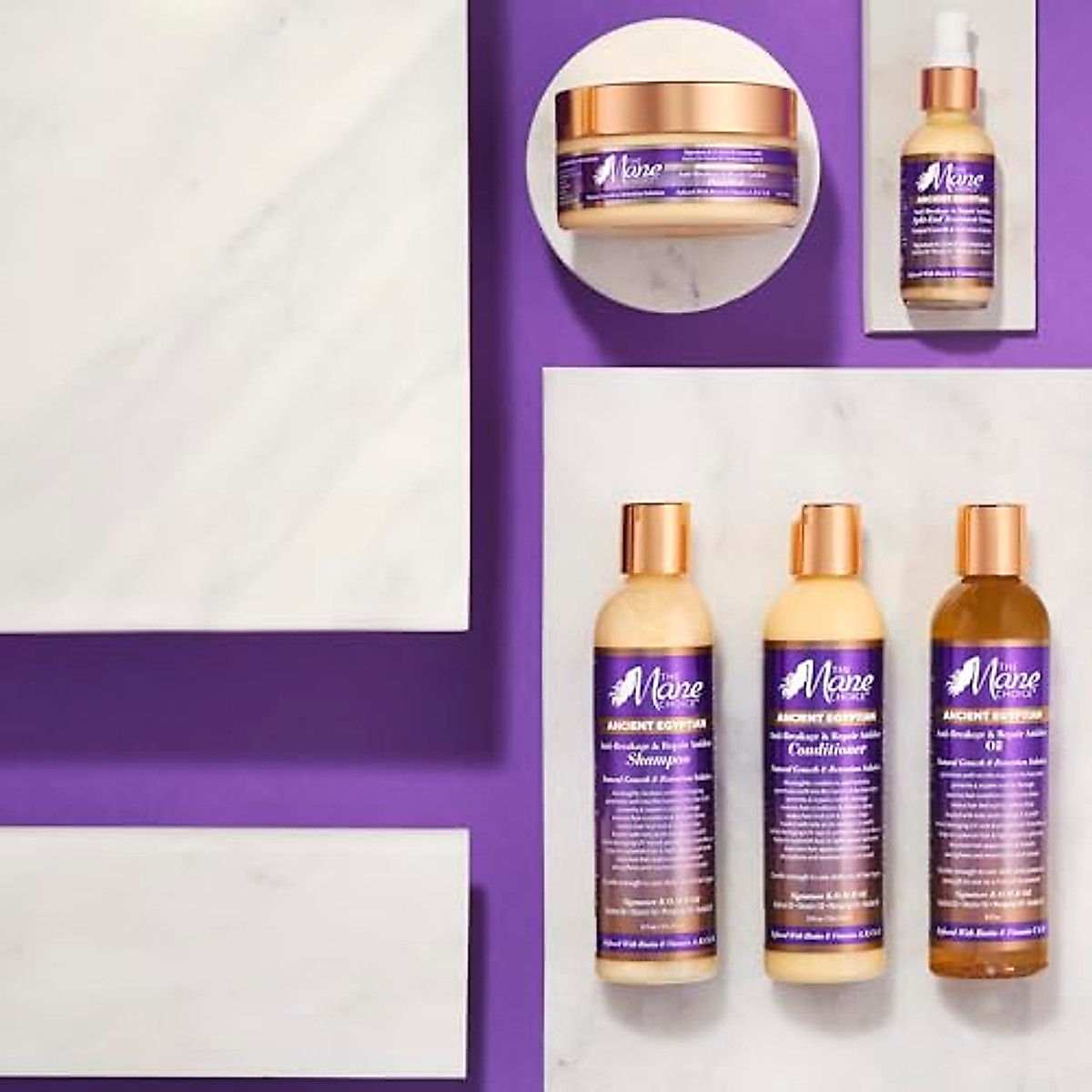 The Mane Choice Ancient Egyptian Anti-Breakage & Repair Antidote Conditioner, Hydrates & Strengthens Your Hair While Supporting Natural Hair Growth, Nourishes Dry, Brittle Hair, 8 Oz