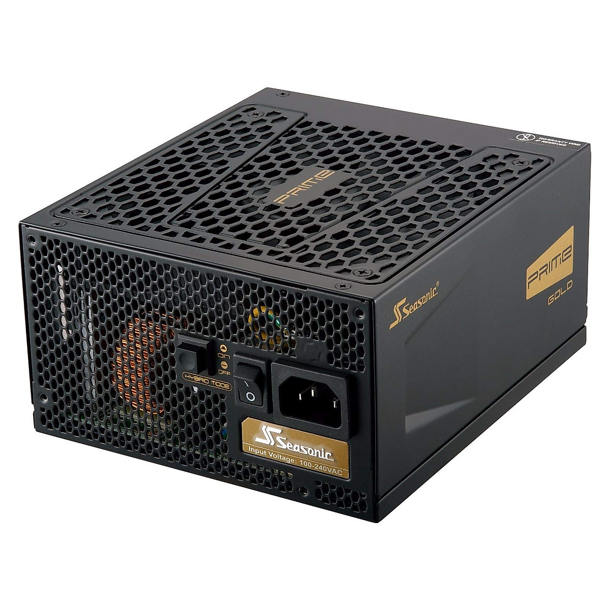 Seasonic PRIME GX-1300 | 1300W | 80+ Gold | Full Modular | ATX Form Factor | Low Noise | Premium Japanese Capacitor | 12 Year Warranty | Nvidia RTX 30/40 Super & AMD GPU Compatible (Ref. SSR-1300GD)