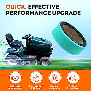Hipa 47 083 03-S Air Filter for Kohler CH730-CH740 K301 K241 K321 K341 CH20 CH18-CH25 CV724-CV740 CV17-CV23 47 883 03-S1 Engines