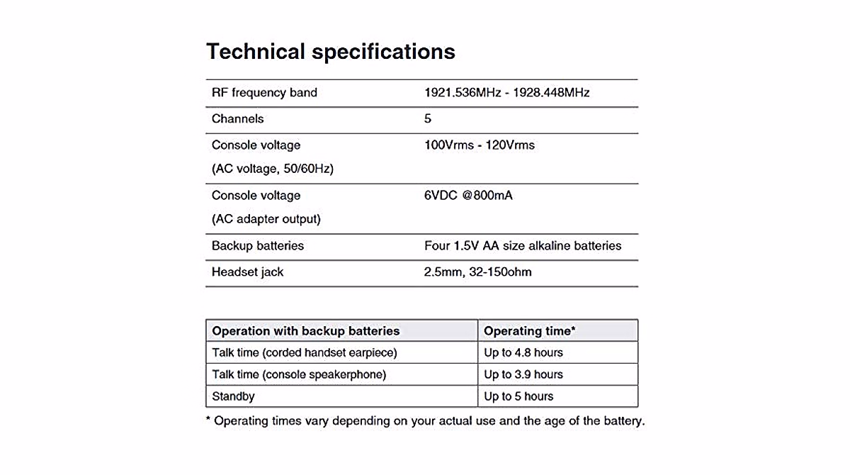 VTech CM18445 Office Phone - Expandable 4-Line DECT 6.0 System