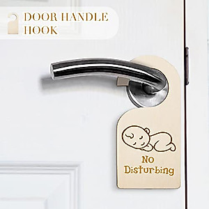 Blank Clothing Rack Divider Wooden Closet Size Divider Baby Closet Blank Organizers hanger separators Hanging Closet Dividers with Marker Pen for Home Nursery Baby Clothes (25 Pieces)