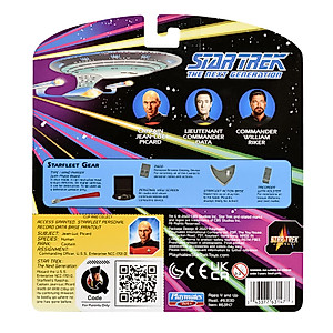 Star Trek Playmates Toys Universe: 5" Captain Jean-luc Picard Next Generation Action Figure with Accessories, Multi