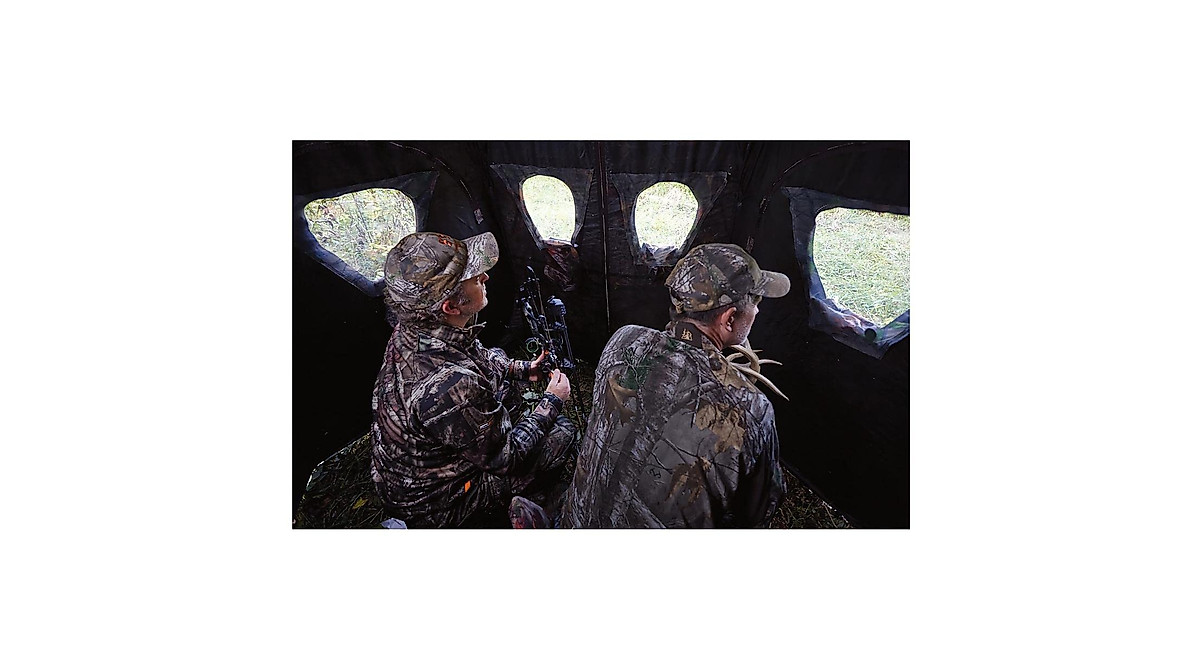 Guide Gear Super Magnum Hunting Ground Blind - Easy Setup & Max View