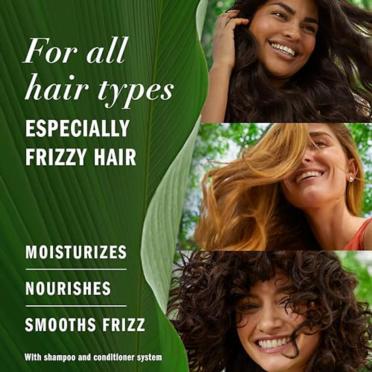 Herbal Essences bio:renew Hemp + Potent Aloe Conditioner for Frizz, 13.5 Fl Oz
