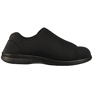 Propét Women's Cush 'N Foot Slipper, Black, 8