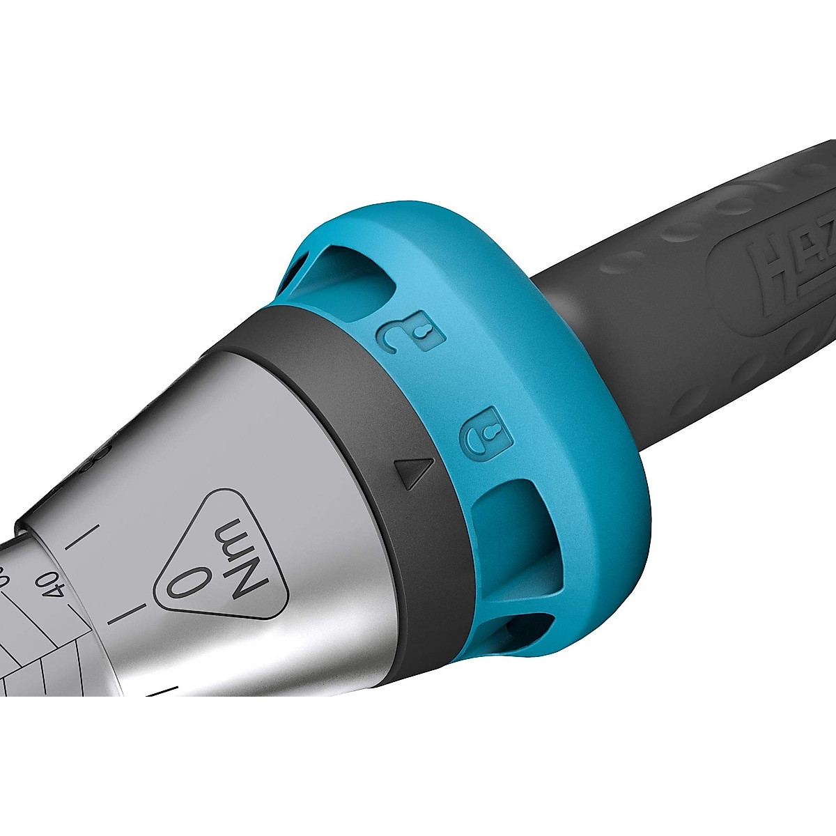 Hazet 5122-3CT Torque Wrench 12.5 mm (1/2 Inch) 40-200 Nm Made in Germany