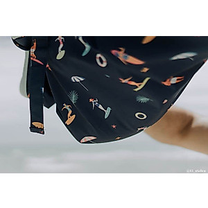 Play & Go Waterproof Drawstring Play Mat Storage Bag for Children - Kids Toy Storage Organizer - Drawstring Toy Bag - Large 55" Play Mat for Toddlers Toys and Bag for Storage - Surf