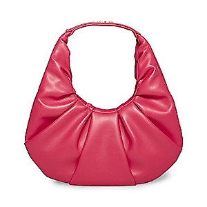 Betsey Johnson womens Betsey Johnson Soft Volume Small Hobo, Pink, One Size US