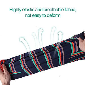 CAVSOIR Dog Recovery Suit E-Collar Alternative Pet Abdominal Wounds Protector Shirt Long Sleeve Dog Pajamas Anti Licking Prevent Shedding Hair Jumpsuits for Medium Large Dogs (M, Strip)