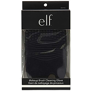 e.l.f. Makeup Brush Cleaning Glove, Black, 5.3 Ounce