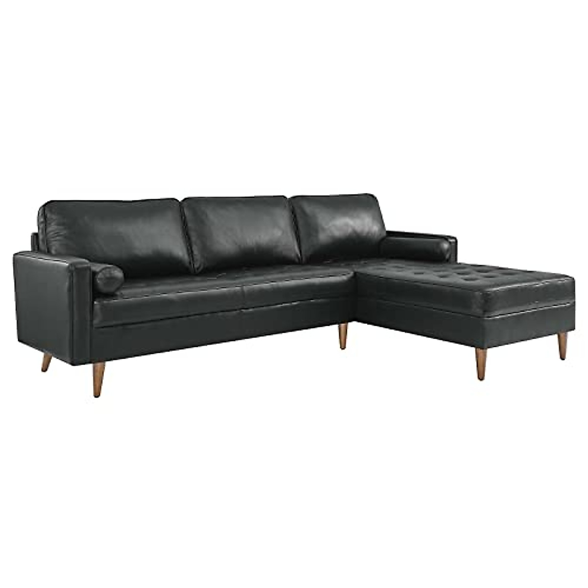 Modway Valour Sectional, Black