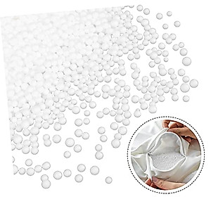 FAVOMOTO 1 Couch Cushion Filling Socking Stuffers Bean Bag for Stuffed Animals Shredded Foam Refill Polystyrene Beads for Bean Bags Bean Bags Beads Filler Stuffed Ball Material Balls Sofa