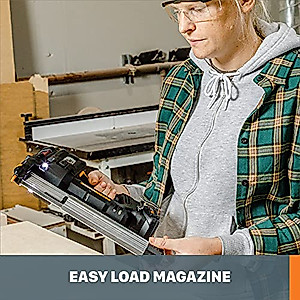 Worx WX840L.9 20V Power Share Cordless 18 Gauge Nail & Staple Gun (Tool Only)