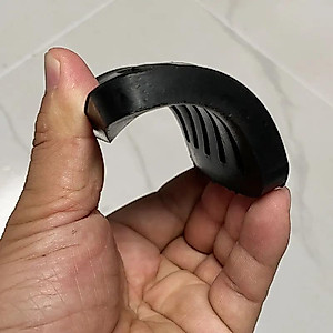 RecDec 4 Pack Mini Split Anti-Vibration Pads Wall Mounting Bracket Isolator Rubber Pad Damper Shock Absorbing Feet for Ductless Air Conditioner Heat Pump System Outdoor Condenser Unit A/C HVAC