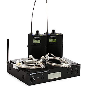 Shure PSM300 P3TRA215TWP Pro Wireless In-Ear Personal Monitor System with SE215-CL Earphones, Twinpack - J13 Band