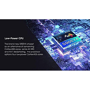 MeCool KM7 ATV Google Certified Android 11 TV Box RAM 4GB ROM 64GB Amlogic S905Y4 Androidtv Prime Video Supported AV1 4K HDR H.265 Media Player with i8 Keyboard