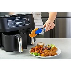 Ninja Foodi 4-in-1 8-Quart. 2-Basket Air Fryer with DualZone Technology- Air Fry, Roast, and More