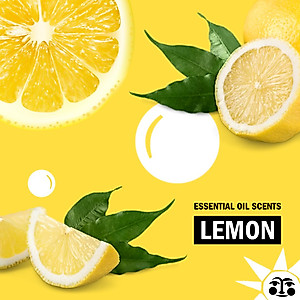 Molly's Suds Natural Oxygen Whitener | Natural Bleach Alternative, Plant-Derived Ingredients | Whitens Brights and Brightens Colors (Pure Lemon Essential Oil - 41.09 oz)