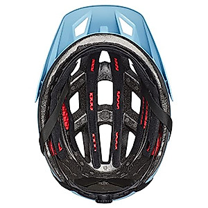 Schwinn Halcyon ERT Bike Helmet for Youth Boys Girls, Ages 8 to 14, Can Fit Head Circumference 54-58 cm, 19 Vents, Removeable Visor, Adjustable Fit, Medium Blue