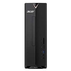 Acer Aspire XC-895-UR11 Desktop | 10th Gen Intel Core i3-10100 4-Core Processor | 8GB 2666MHz DDR4 | 1TB 7200RPM Hard Drive | 8X DVD | Intel Wireless Wi-Fi 6 | Bluetooth 5.1 | Windows 10 Home