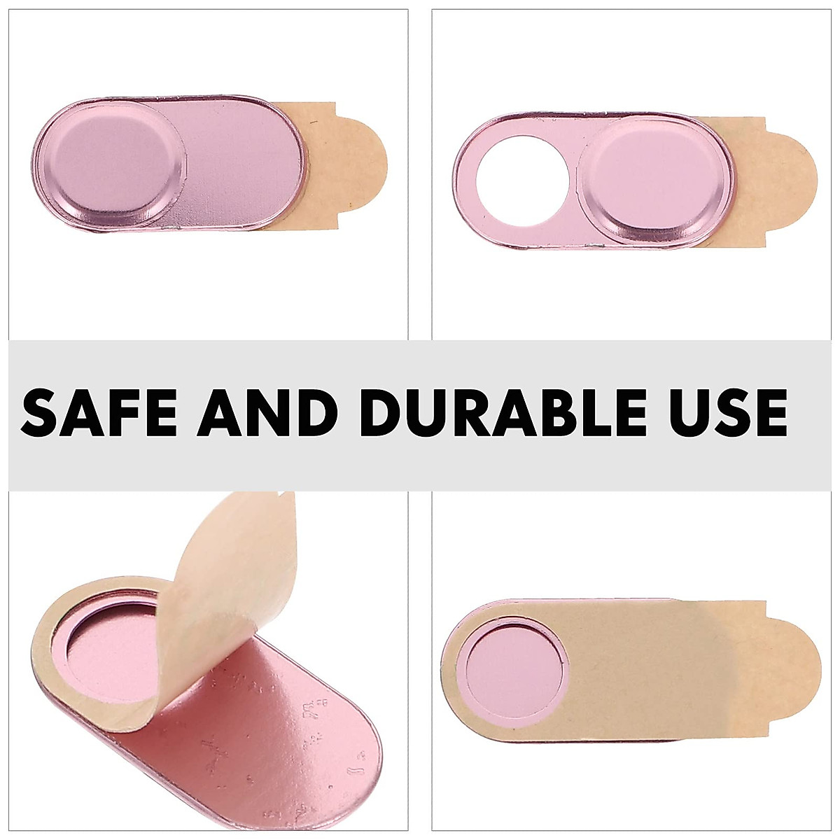 Gatuida 3pcs Privacy Cover Tablet Camera Covers Computer Camera Webcam Cover Slide Computers Laptops Tablet para Niños Camera Covers for Laptop Aluminum Alloy Patch Slider Protective Case