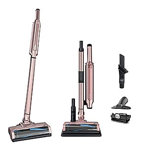 Shark WS632RGBRN WANDVAC System Ultra-Lightweight Powerful Cordless Stick Vacuum with Boost Mode, Charging Dock, Rose Gold
