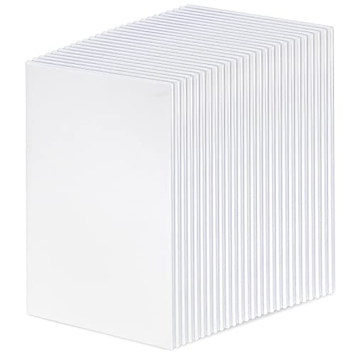 24-Pack Blank Notebooks for Kids, A5 White Notebooks for Writing Stories, Journaling, Scrapbooking, Sketching, Drawing, Travel-Journaling, and Recipes (5.5x8.5 in)