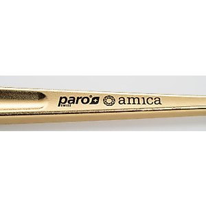 Paro Limited Edition 24K Gold Plated Amica Toothbrush - a Touch of Luxury!! The Perfect bristles Now with Style!