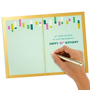 Hallmark 21st Birthday Card (Awesomeness)