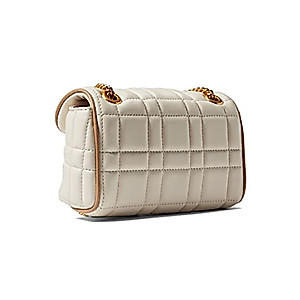 Kate Spade New York Evelyn Quilted Leather Small Shoulder Crossbody Ivory One Size
