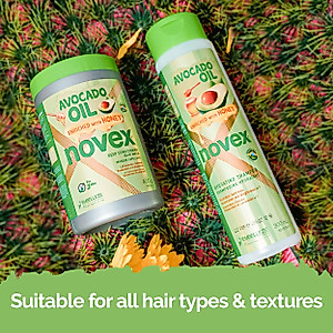 NOVEX Shampoo 10.1oz + Conditioner 10.1oz Set (Avocado)