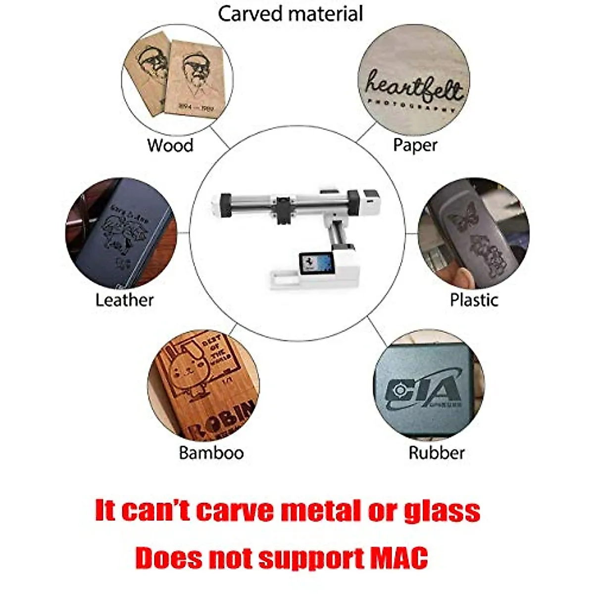 Laser Engraver laser engraving machine 3000mw laser class 4 Off-line Upgrade Version CNC Pro DIY Logo engraver