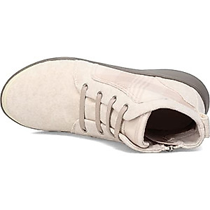 BZees Womens Kick Back Ankle Boot Taupe Plaid 8.5 M