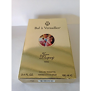 Jean Desprez Bal A Versailles Eau de Toilette Spray for Women, 3.4 Ounce
