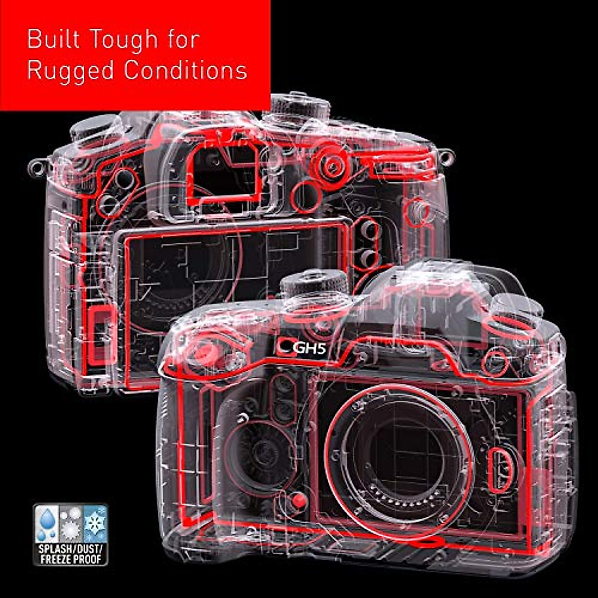 Panasonic LUMIX GH5 4K Mirrorless Camera with Lecia VARIO-Elmarit 12-60mm F2.8-4.0 Lens (DC-GH5LK)