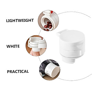 GRIRIW 4pcs Food Bag Sealing Clips with Pour Spout Versatile Clip for Snacks Chips and Food Storage Sealing Preservation Clips for Kitchen Organization