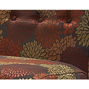 Linon Coco Accent Chair, Harvest