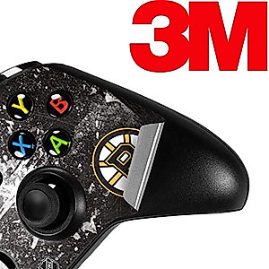 Skinit Decal Gaming Skin compatible with Xbox One S Controller - Officially Licensed NHL Boston Bruins Frozen Design