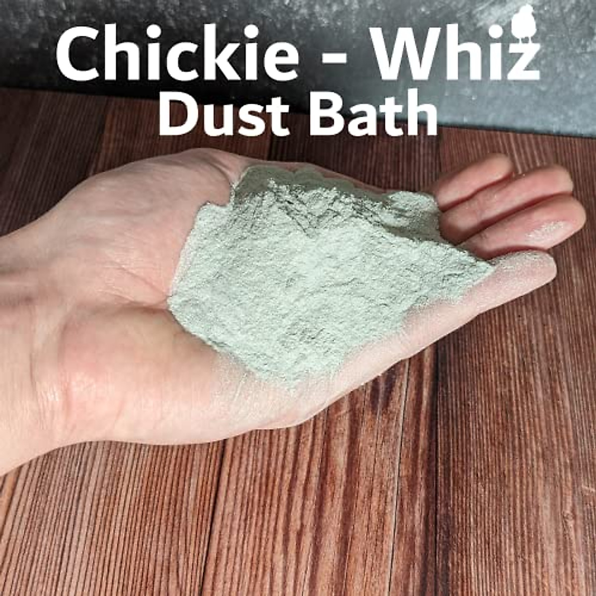Chickie Whiz Dust Bath 5.5lb, Chicken Dust Bath, Dust Bath for Chickens for Healthy Chicken, Poultry Dust, Chicken Bath, Dust for Chickens, Chicken Coop Accessories, by Billy Buckskin Co.