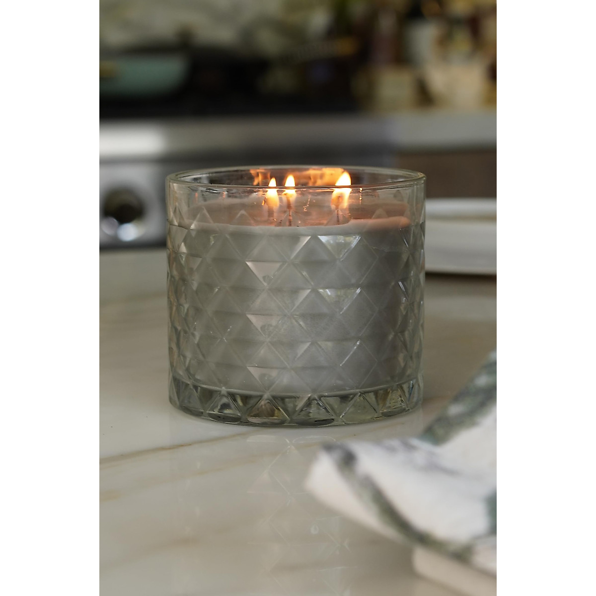 Gold Canyon Heritage Medium Candle, Driftwood Scented Candle, 14 oz., Three Wicks, 100% Natural Soy Wax Candle, Notes of Bergamot, Oceanic Green Leaf, and Aged Cedarwood | 35+ Hours of Burn Time