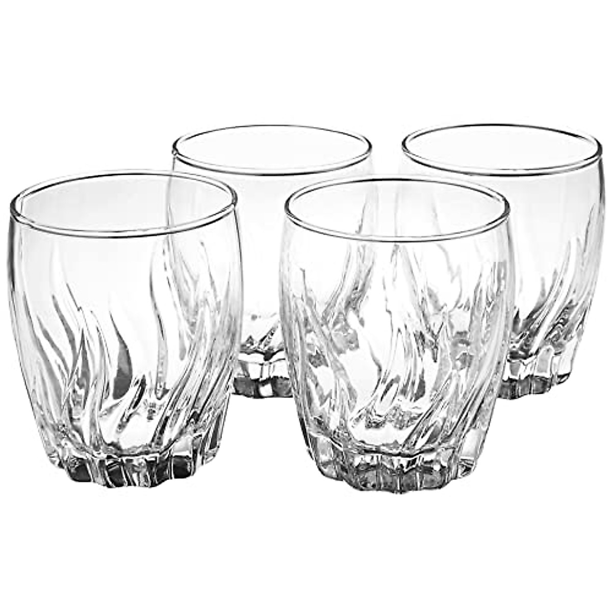 Anchor Hocking Central Park Drinking Glasses, 12 oz (Set of 4) -