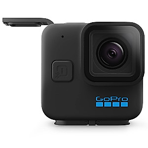 GoPro HERO11 Black Mini - Compact Waterproof Action Camera with 5.3K60 Ultra HD Video, 24.7MP Frame Grabs, 1/1.9" Image Sensor, Live Streaming, Stabilization