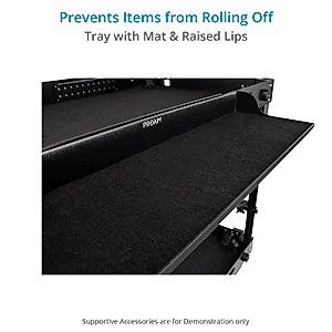 Proaim Keyboard Tray for Camera Production Cart. Compatible with Proaim Victor Cart, Victor V1.1, Bowado & Bowado Pro Carts. for Keyboard & Mouse. Easy & Tool-Less Mounting (VCTR-KBT)